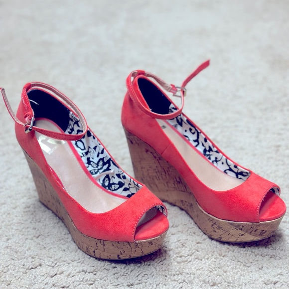 Report | Shoes | Report Coral Platform Wedges | Poshmark